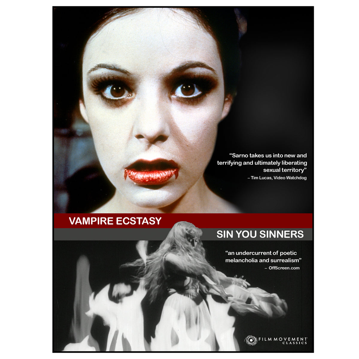 Joe Sarno Retrospect Series Vol. 1: Vampire's Ecstasy / Sin You Sinner ...
